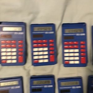 Texas Instrument | Other | Texas Instrument Ti108 Basic Blue Calculator ...